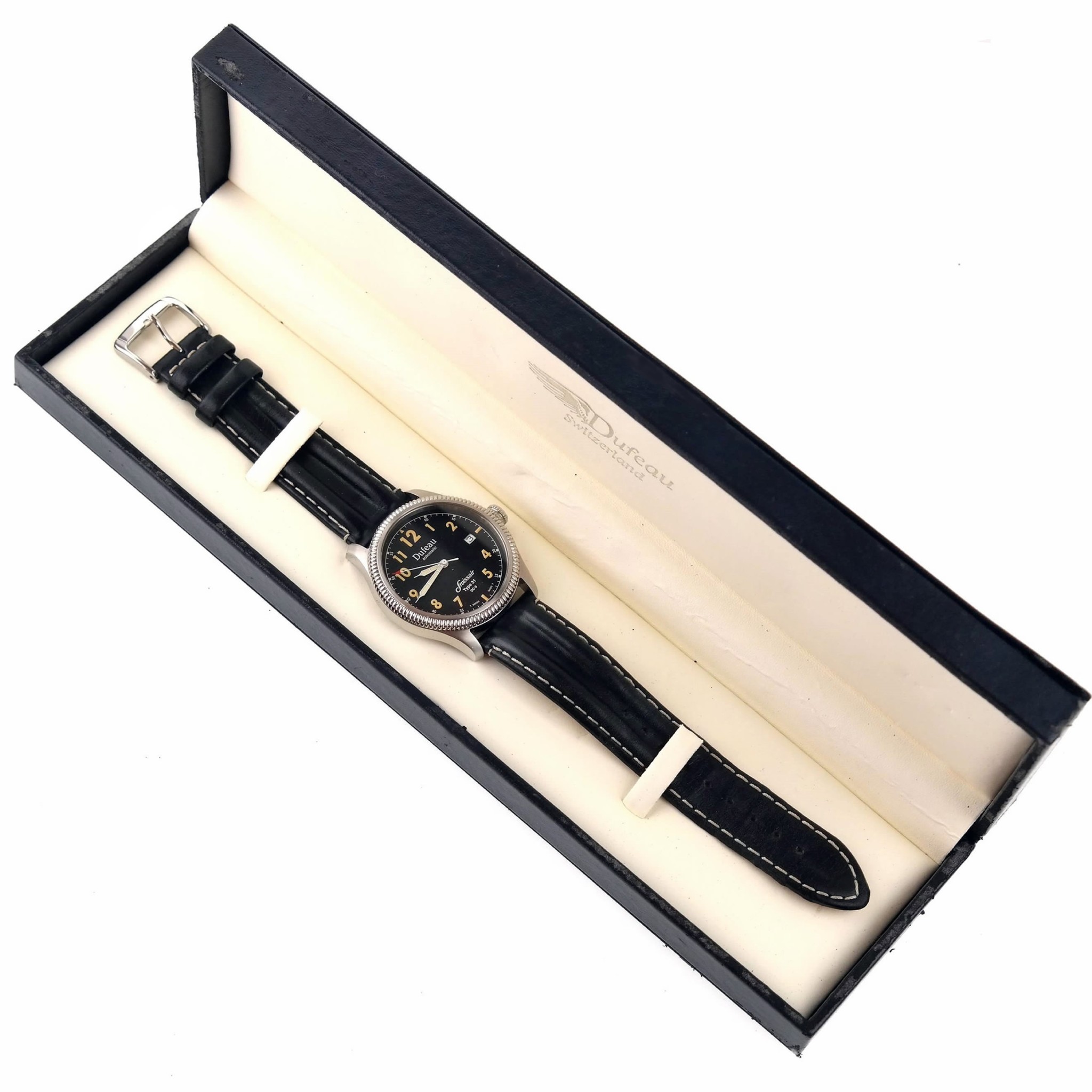 DUFEAU - SwissAir Type 31 - Douglas DC3 - Swiss Made Automatic Watch ...